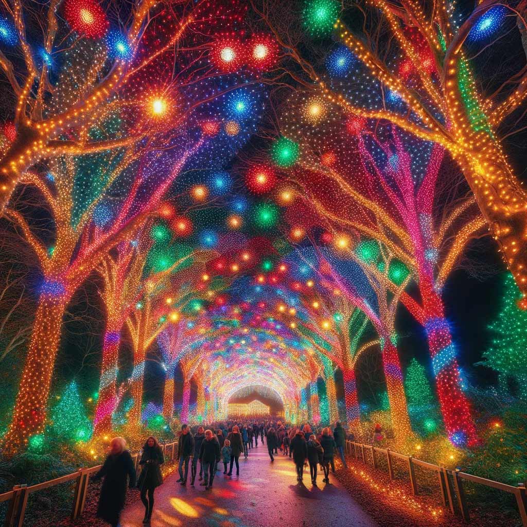 Enchanted Christmas at Westonbirt - Explore a Wonderland of Lights