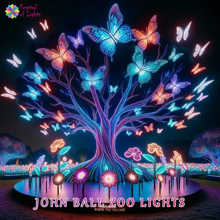John Ball Zoo Lights - Explore a Wonderland of Lights and Nature
