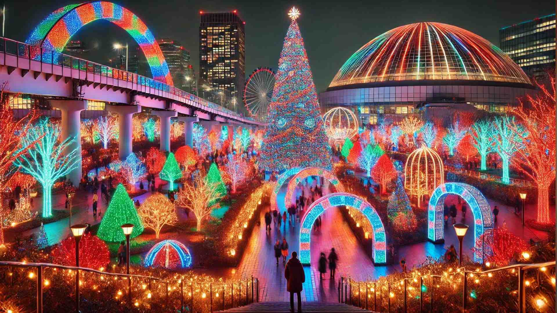 Tokyo Dome City Winter Illumination - Festival Of Lights
