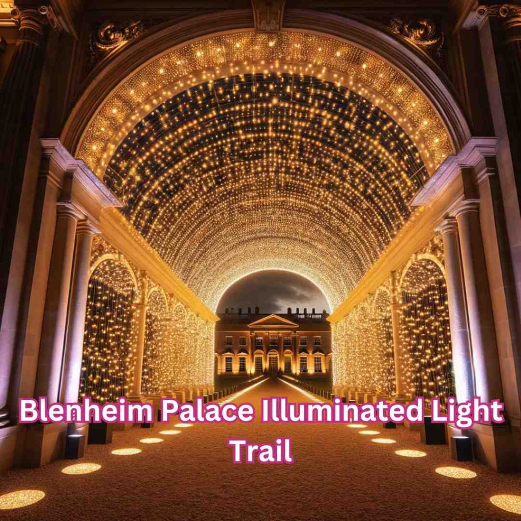 Blenheim Palace Illuminated Light Trail - A Christmas to Remember