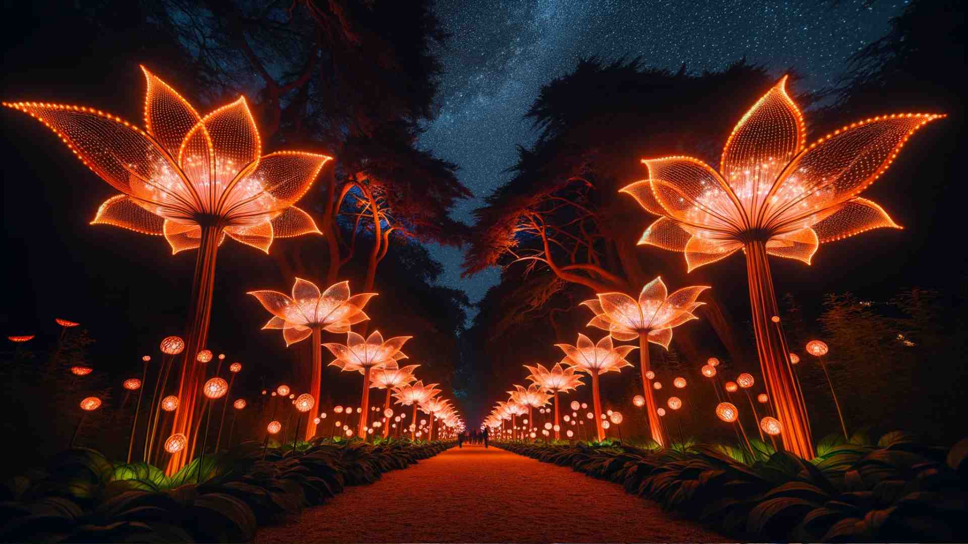 Plan Your Visit to >>Lightscape San Diego Botanic Garden lights Festival