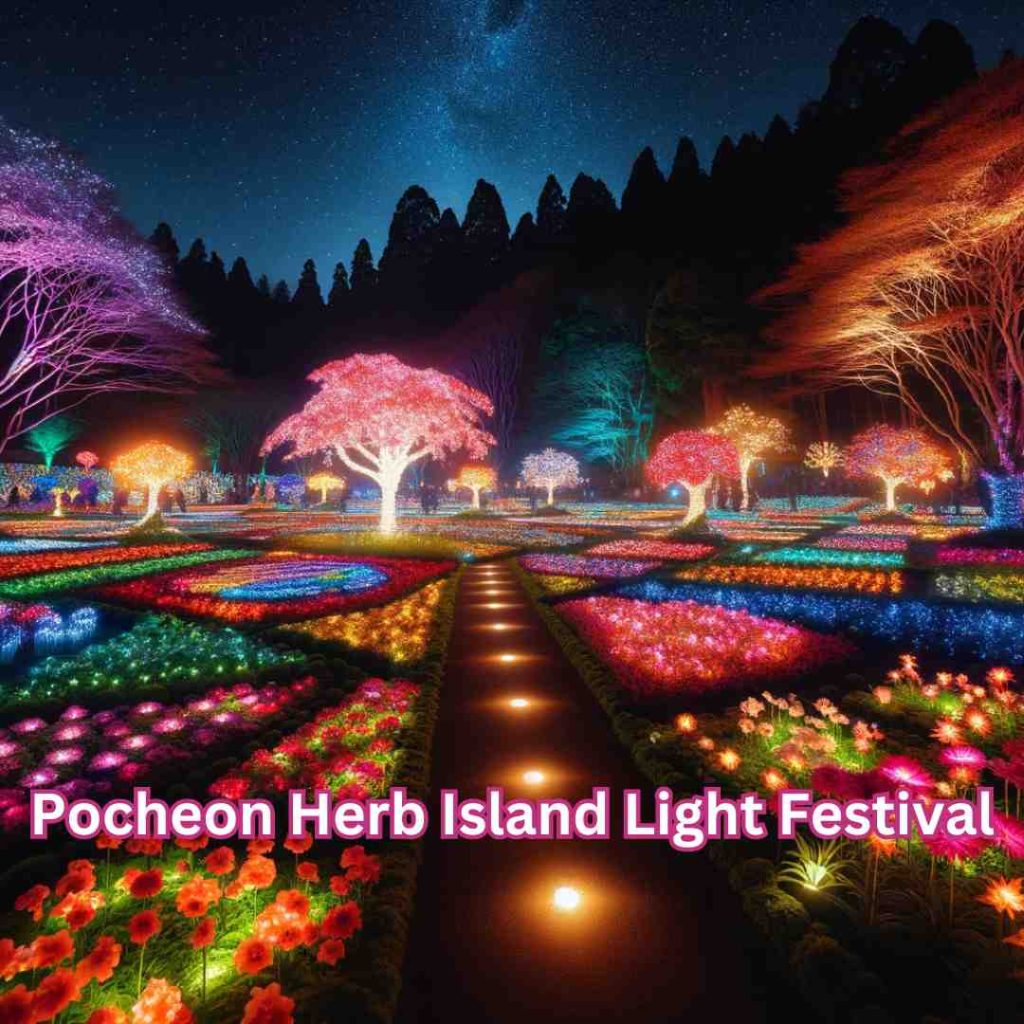 Pocheon Herb Island Light Festival - An Event That You Should See
