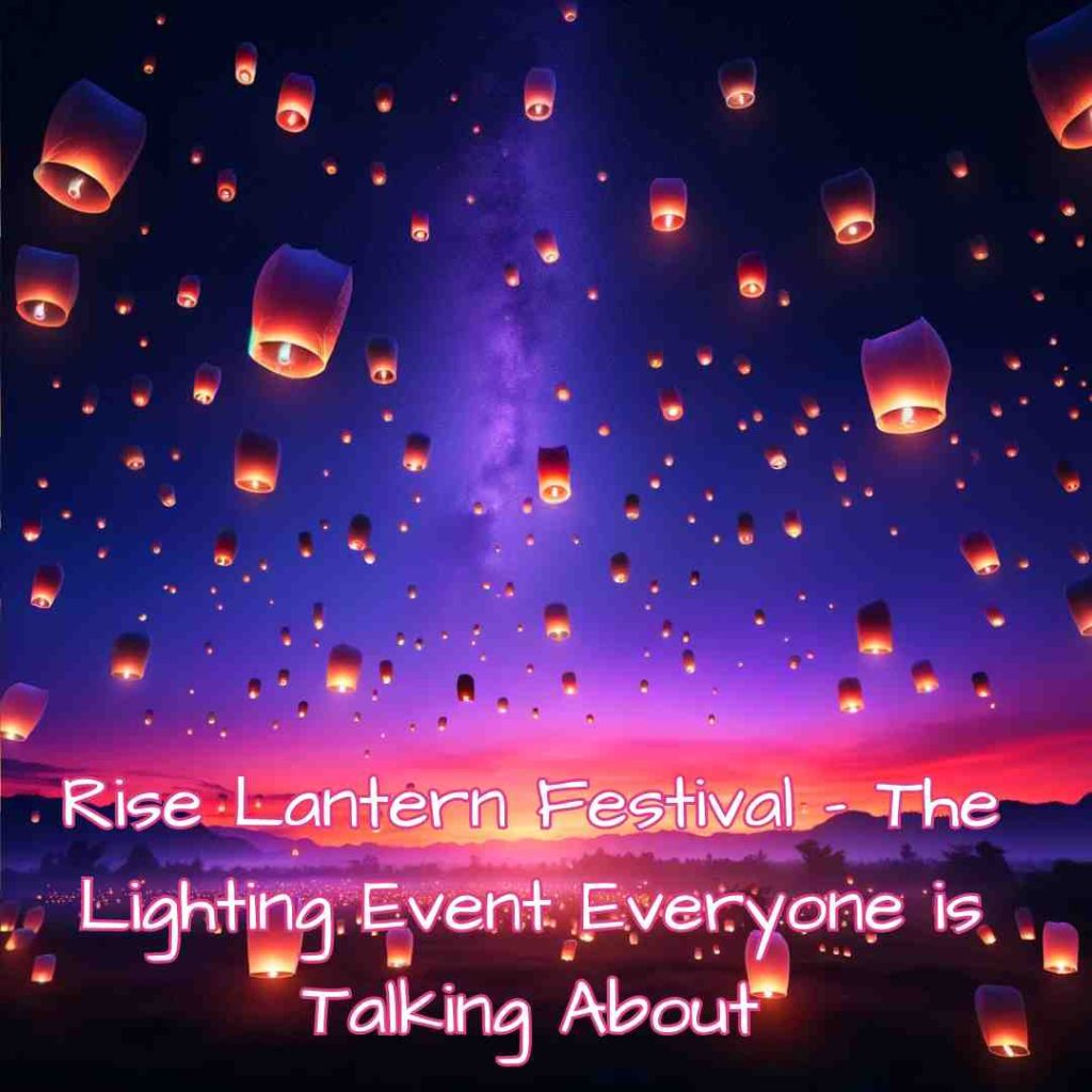Rise Lantern Festival – The Lighting Event Everyone is Talking About ...